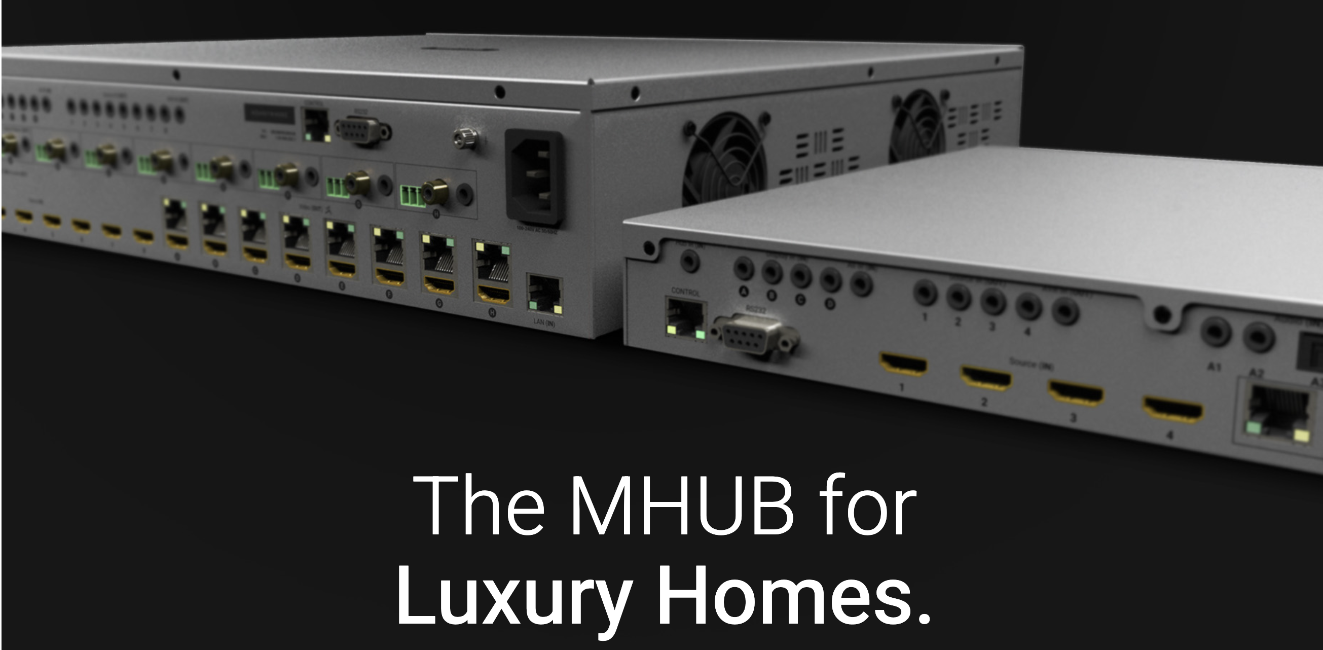MHUB PRO de HDANYWHERE, la matriz de video para espacios pequeños y ...